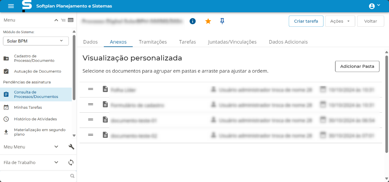 Como criar uma nova pasta personalizada no processo? – Prefeitura ...